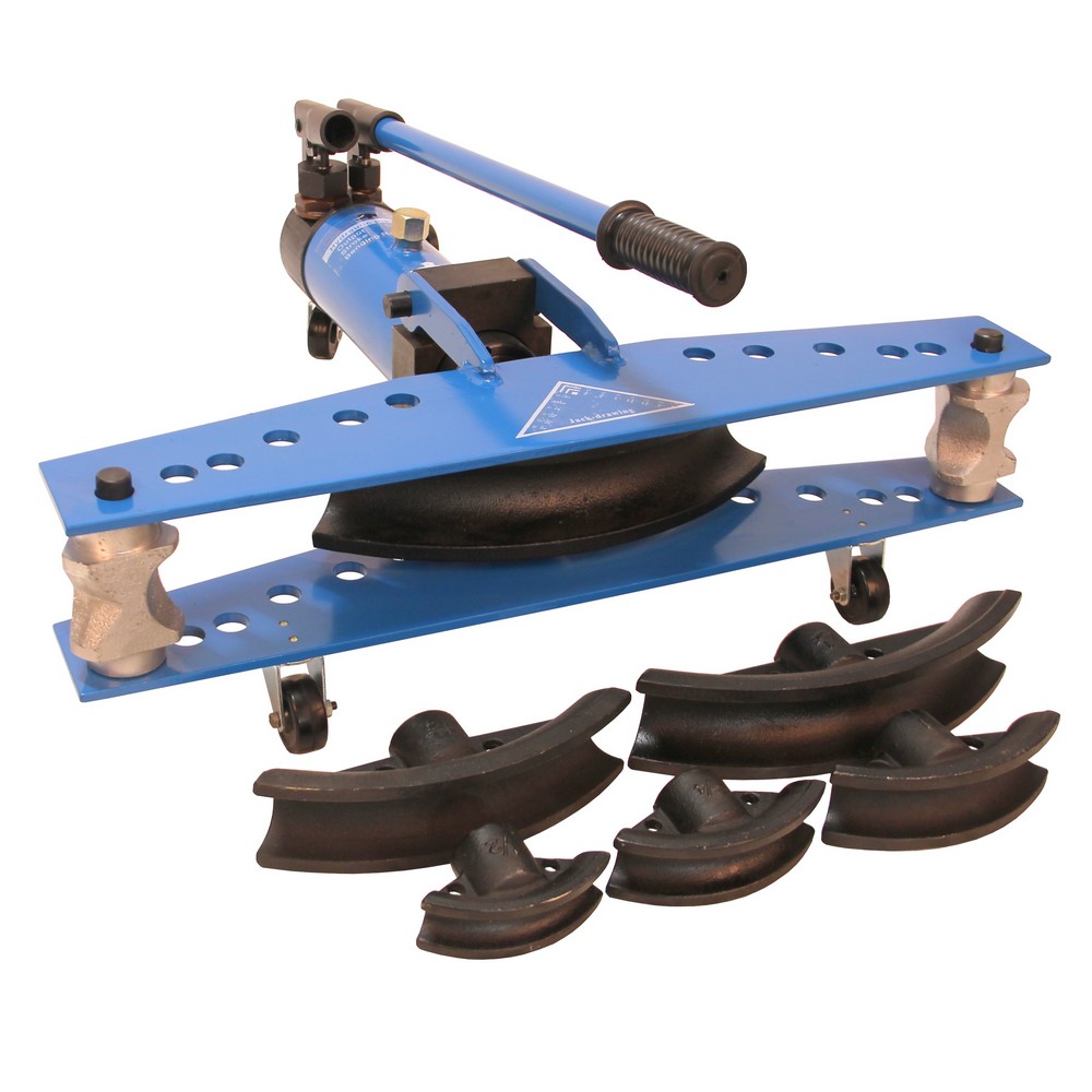 Hydraulic pipe bender on wheels 16 ton | Valkenpower